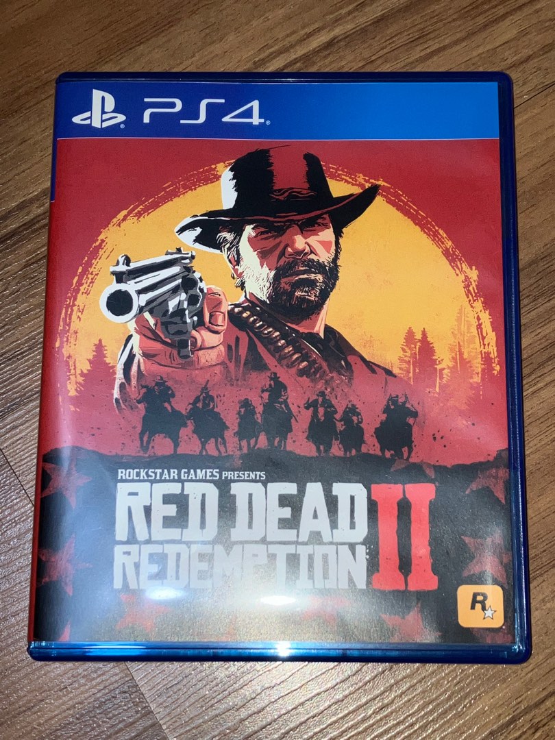 Red dead redemption 2 PS4 two discs, Video Gaming, Video Games ...