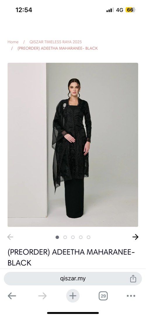 [RENT | SEWA ] Qiszar Timeless Raya 2025 - Adeetha Maharanee, Women's Fashion, Muslimah Fashion ...