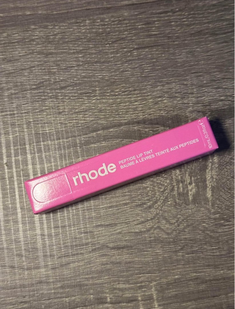 rhode peptide lip tint - peach pit & shortcake, Beauty & Personal Care ...
