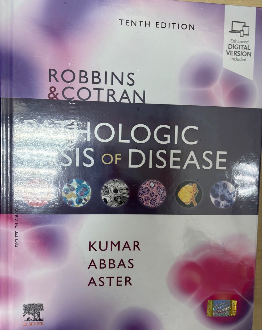 Robbins & Cotran Pathologic Basis of Disease Tenth Edition, Hobbies ...