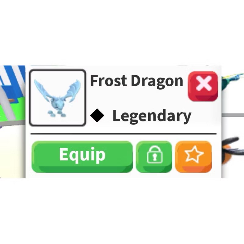 ROBLOX ADOPT ME FROST DRAGON, Video Gaming, Gaming Accessories, In-Game ...