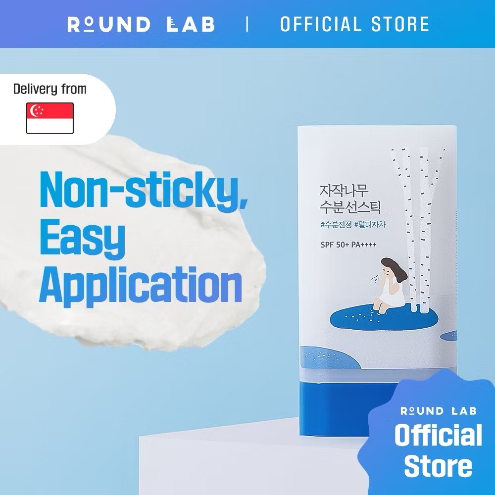 ROUND LAB Birch Juice Moisturizing Sun Stick 19g, Beauty & Personal ...