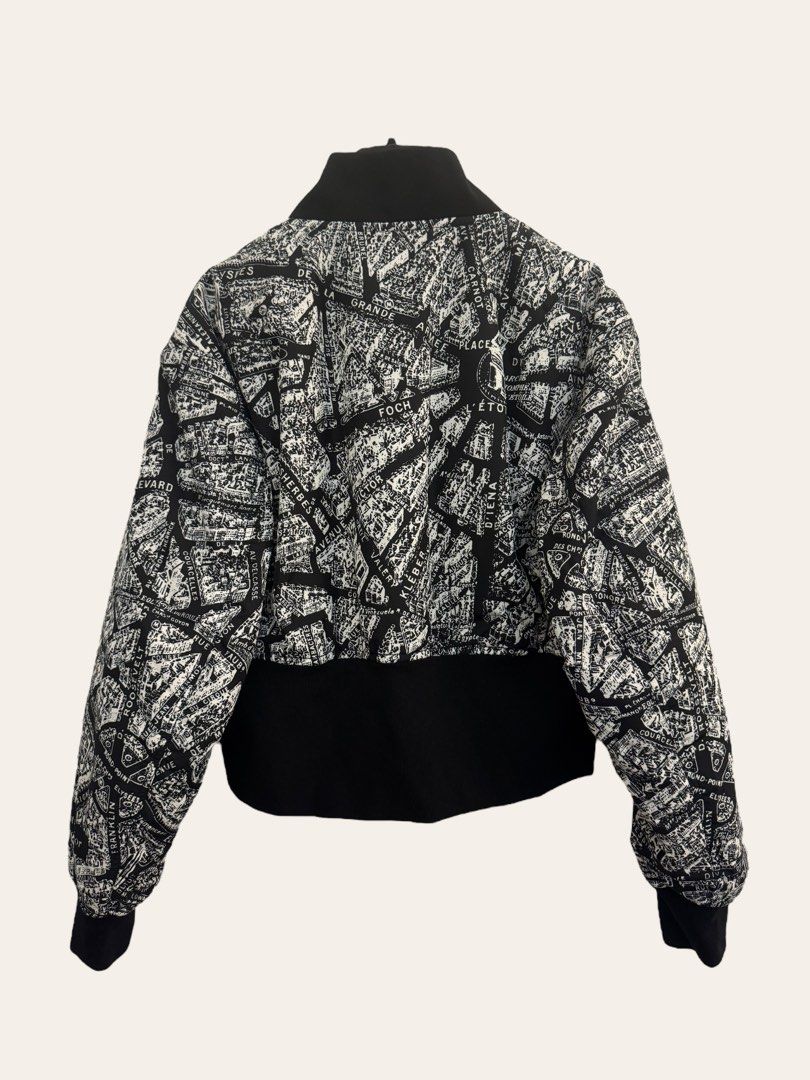 (RTP $5,000) Dior Paris Map Bomber Jacket, Luxury, Apparel on Carousell