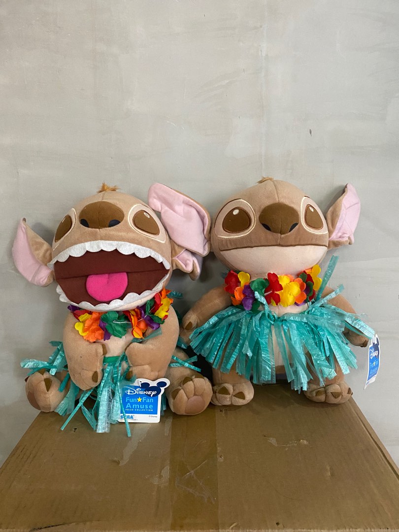 Sega Disney Tan Stitch Hawaiian Outfit W/ Papertag, Hobbies & Toys ...