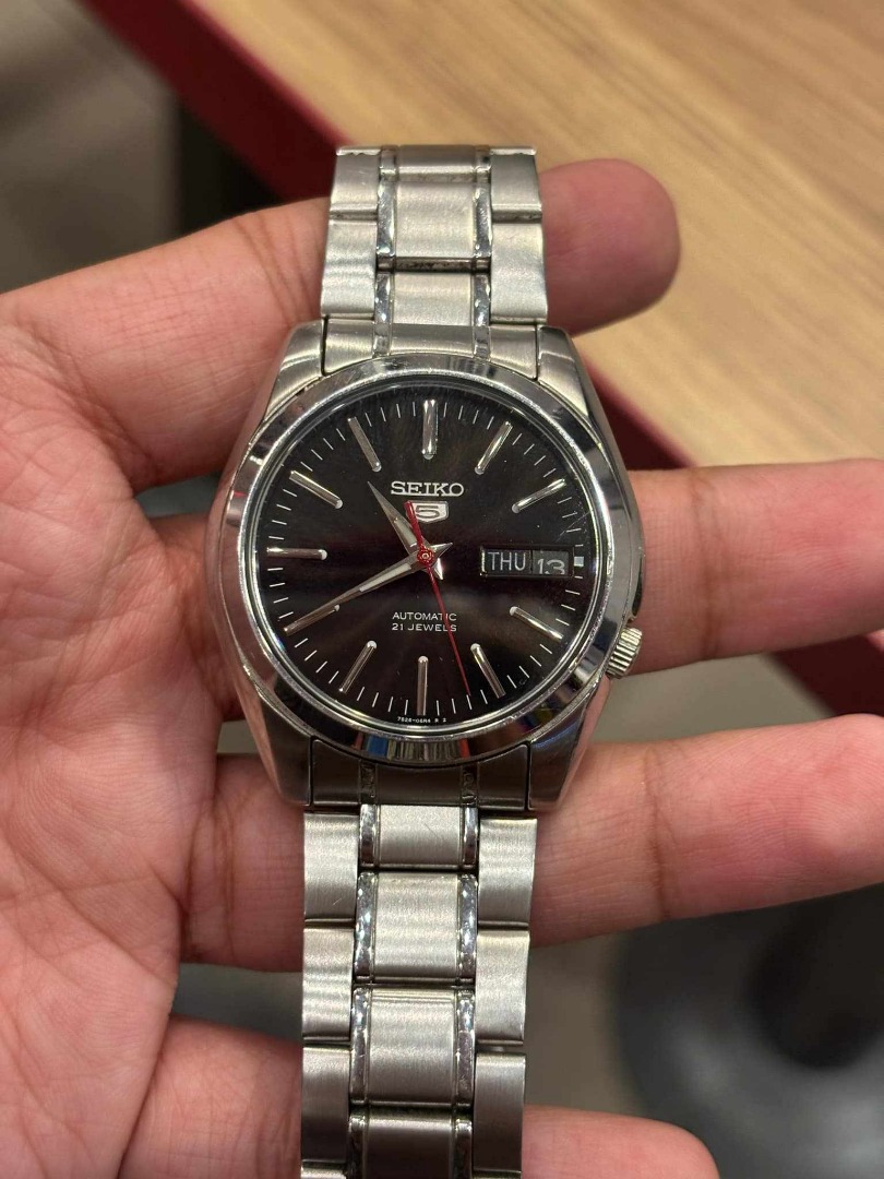 Seiko 5 SNKL45K1 (BABY SARB), Men's Fashion, Watches & Accessories ...