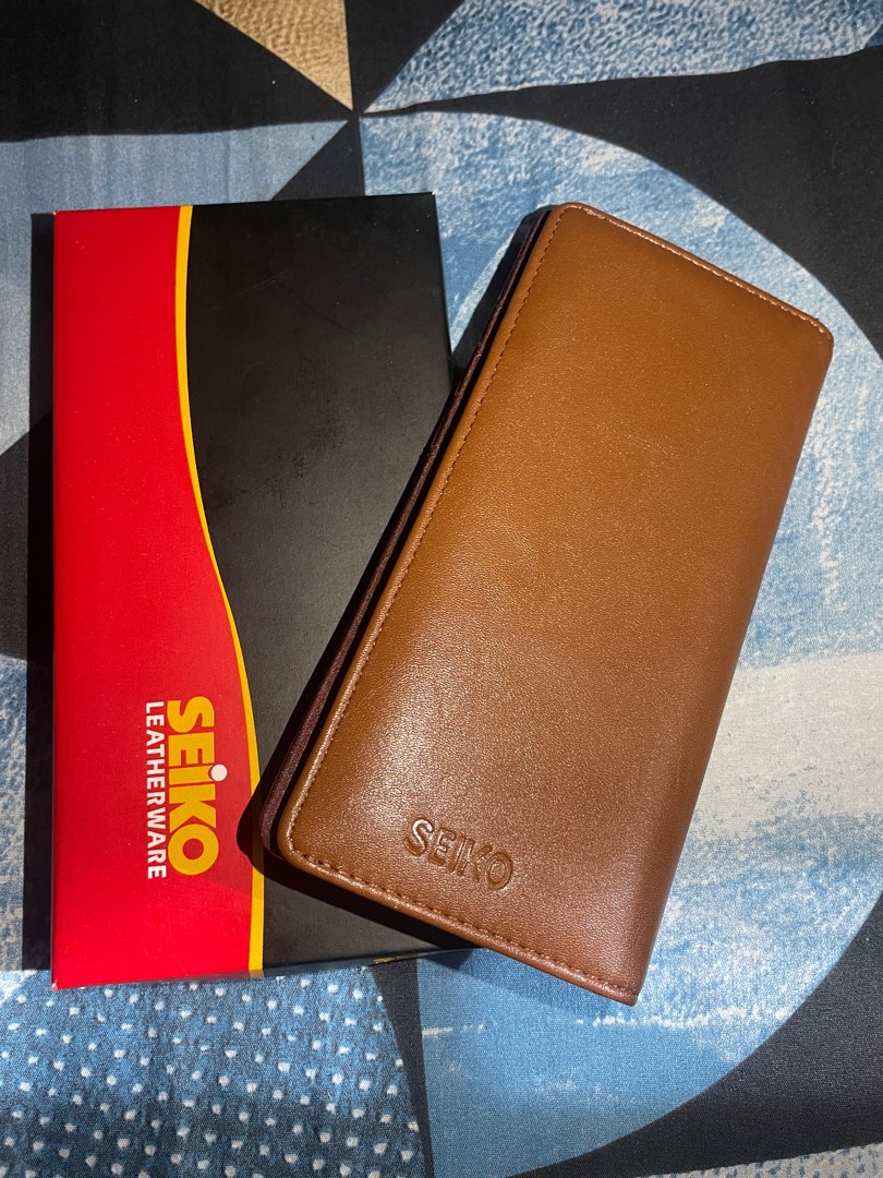 Seiko Wallet Leatherware Long, Men's Fashion, Watches & Accessories ...