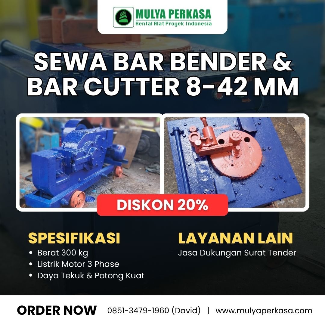 "SEWA BAR BENDER | BAR CUTTER | PENEKUK BESI | PEMOTONG BESI Di Tanah ...
