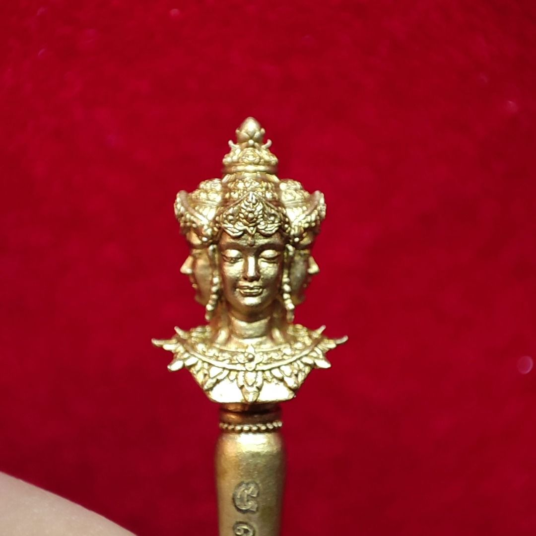 (SG555) Maha Prom Setti Mai Kru 泰国佛牌Thai Amulet Lp Veera Wat Hom Sin ...