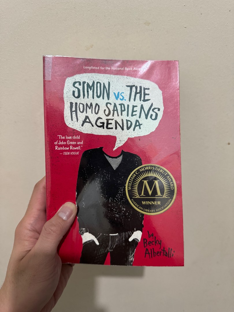 Simon vs. the Homo Sapiens Agenda by Becky Albertalli, Hobbies & Toys ...