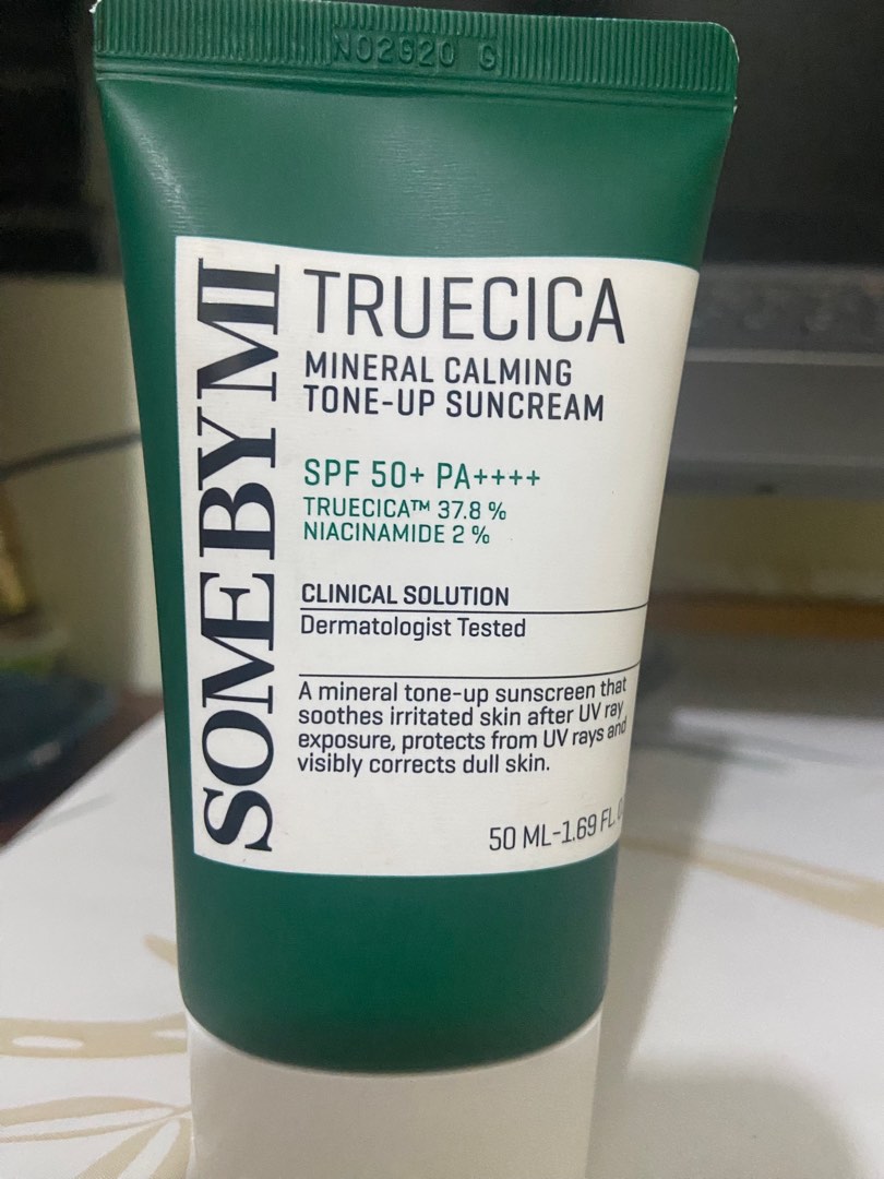 SOMEBYMI: True cica sunscreen & yuja niacin serum, Beauty & Personal ...