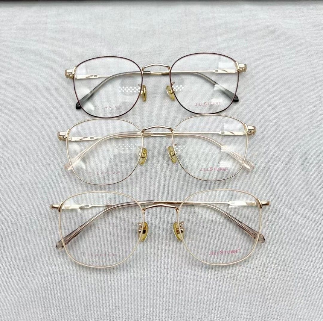 Spectacles jill Stuart titanium glasses, Men's Fashion, Watches ...