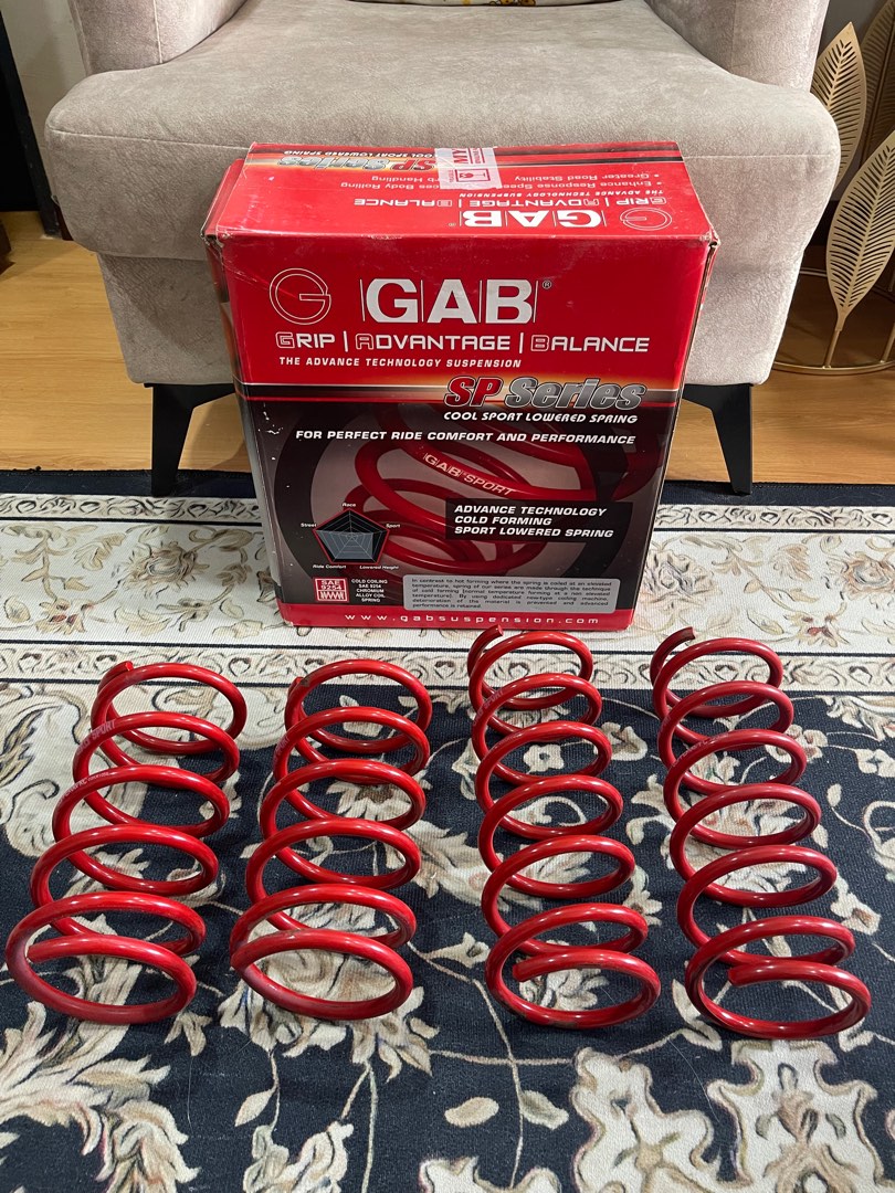 sport spring gab myvi g3 - pre/facelift, Auto Accessories on Carousell