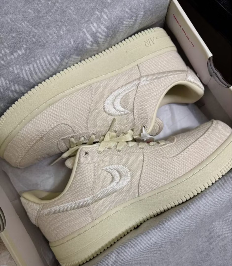 Stussy x Air Force 1 AF1 '07 Black cool low top OFF-WHITE air sole men ...