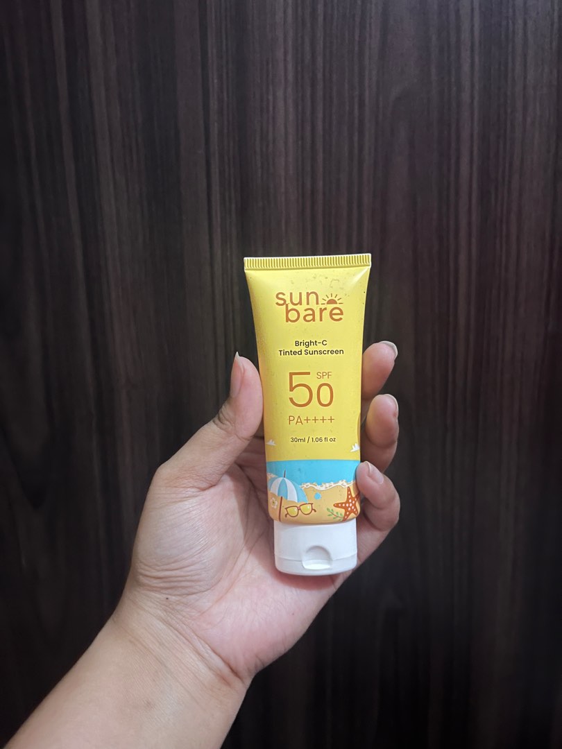 SUNBARE Tinted Sunscreen, Beauty & Personal Care, Face, Face Care on ...