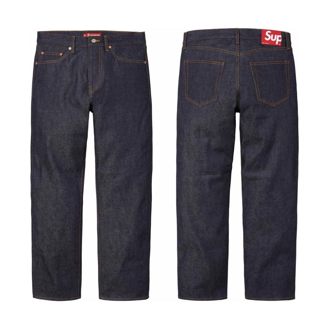 supreme jeans washed/slim/baggy/selvage/rigid ss 25 week 1 New York ...