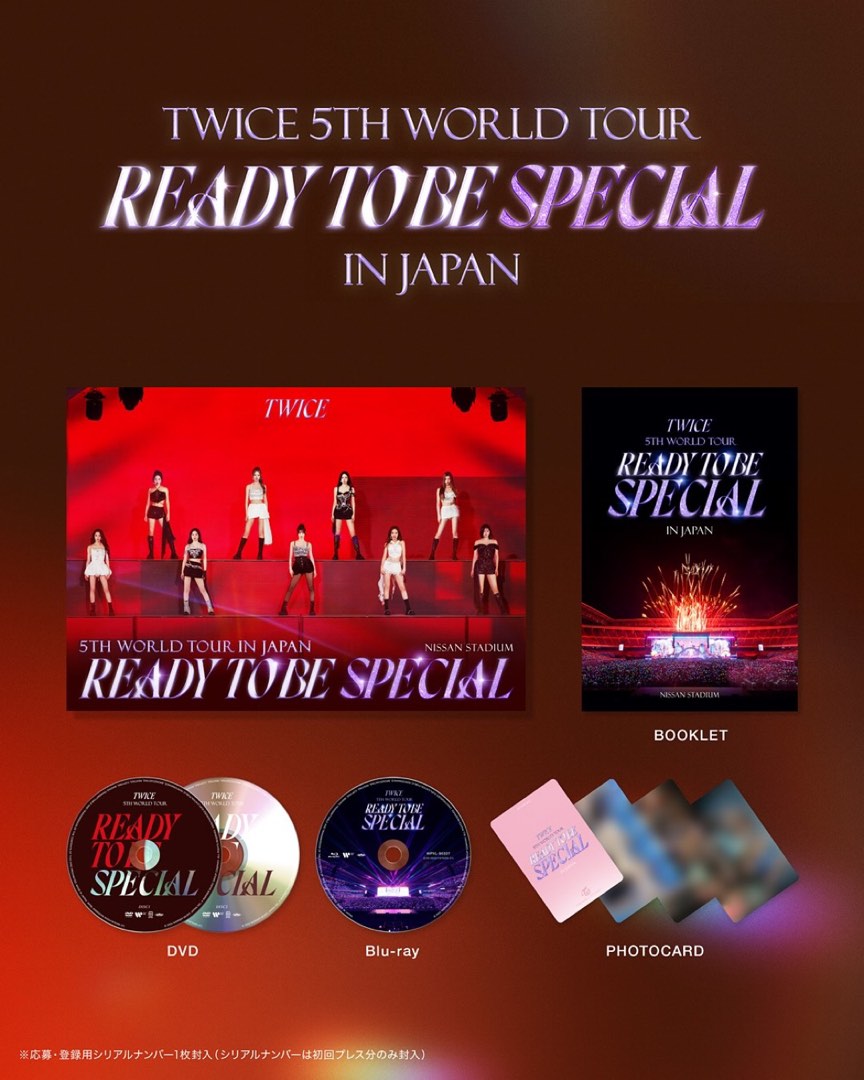 [TWICE官方][全新預訂] TWICE LIVE DVD & Blu-ray『TWICE 5TH WORLD TOUR ‘READY TO ...