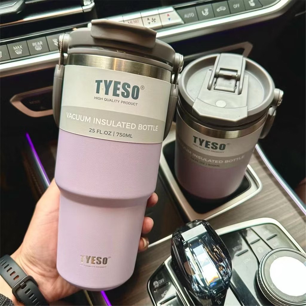 [Tyeso] 304 Stainless Steel Tumbler (900ml), Furniture & Home Living, Kitchenware & Tableware ...