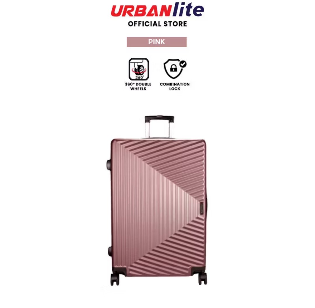 URBANlite Trapez ABS Hard Case 8-Wheels Spinner Luggage, Hobbies & Toys ...