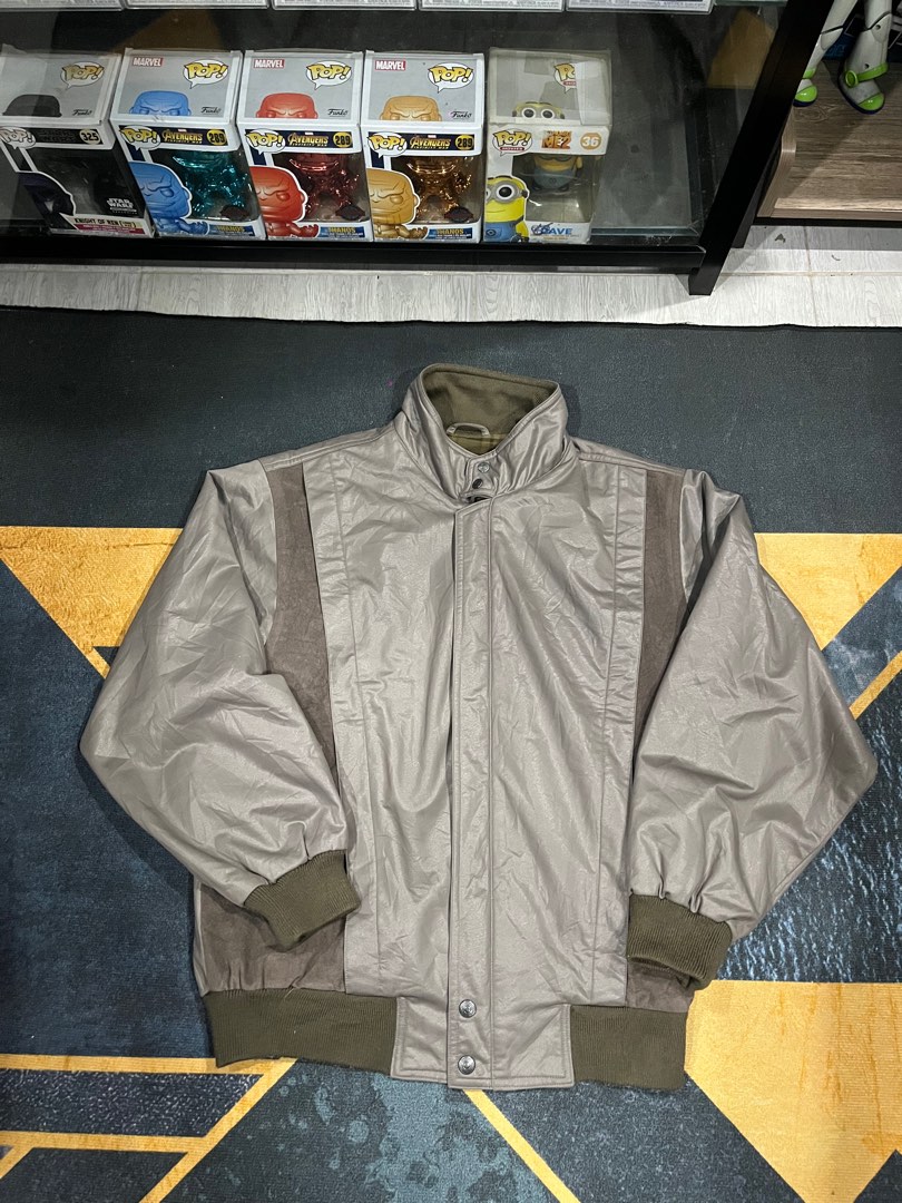 Vintage Exceed Japanese Brand Racing Jacket (Unisex) /Gray and Brown ...