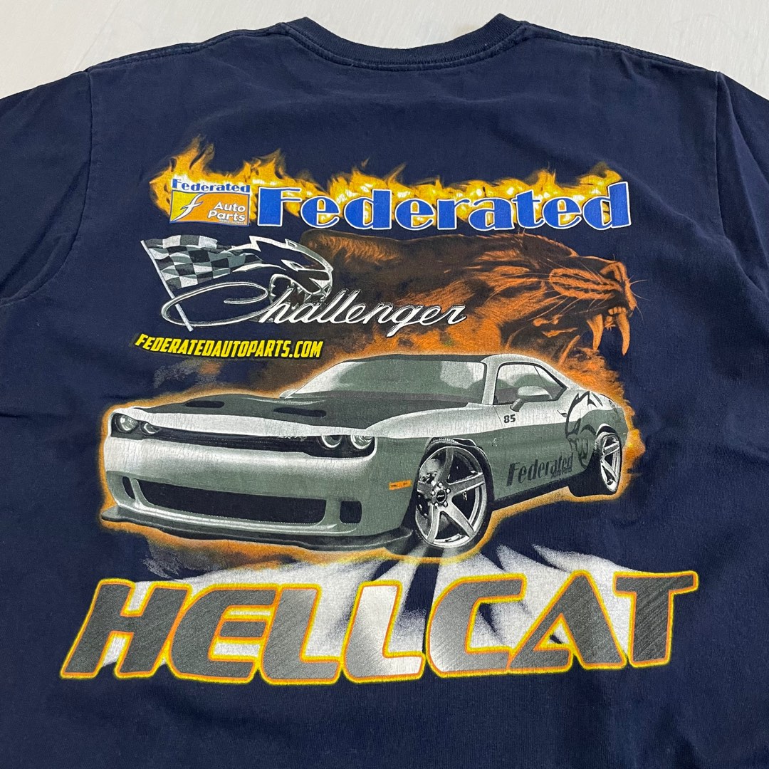 Vintage Hellcat car shirt, Men's Fashion, Tops & Sets, Tshirts & Polo Shirts on Carousell
