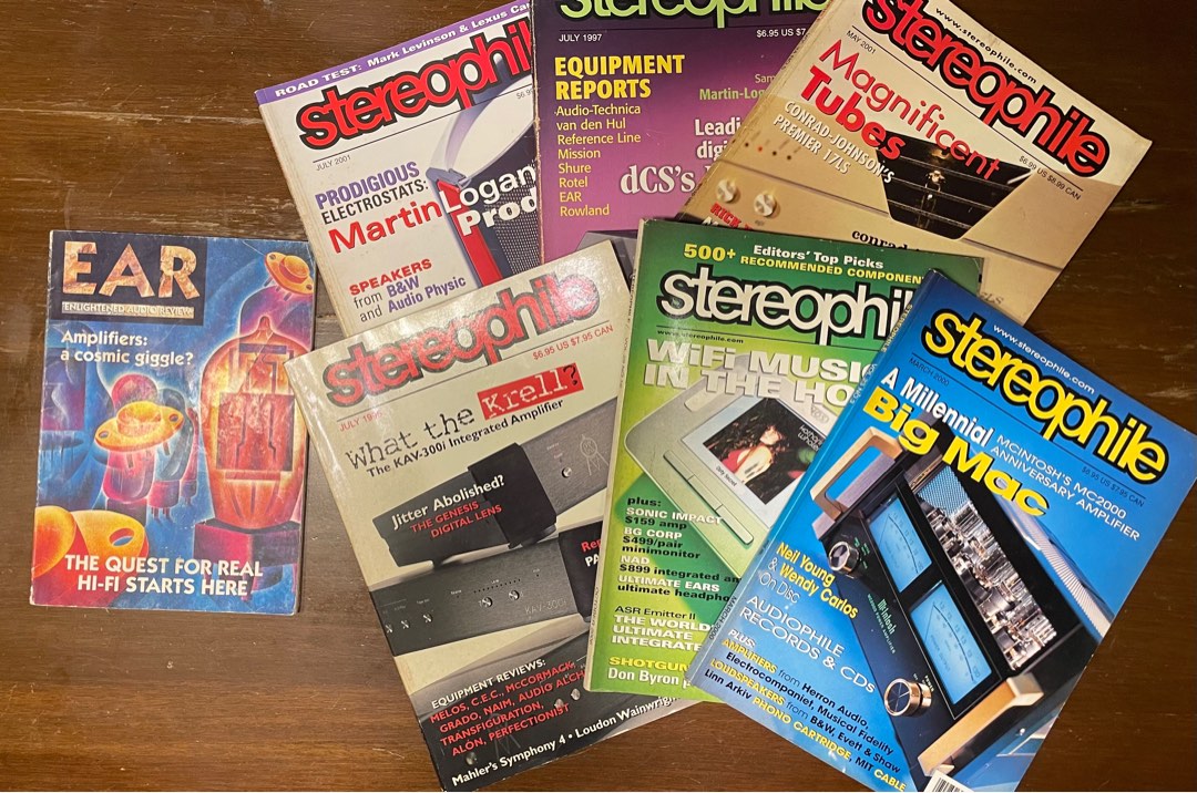 Vintage Stereophile Magazines, Hobbies & Toys, Books & Magazines ...