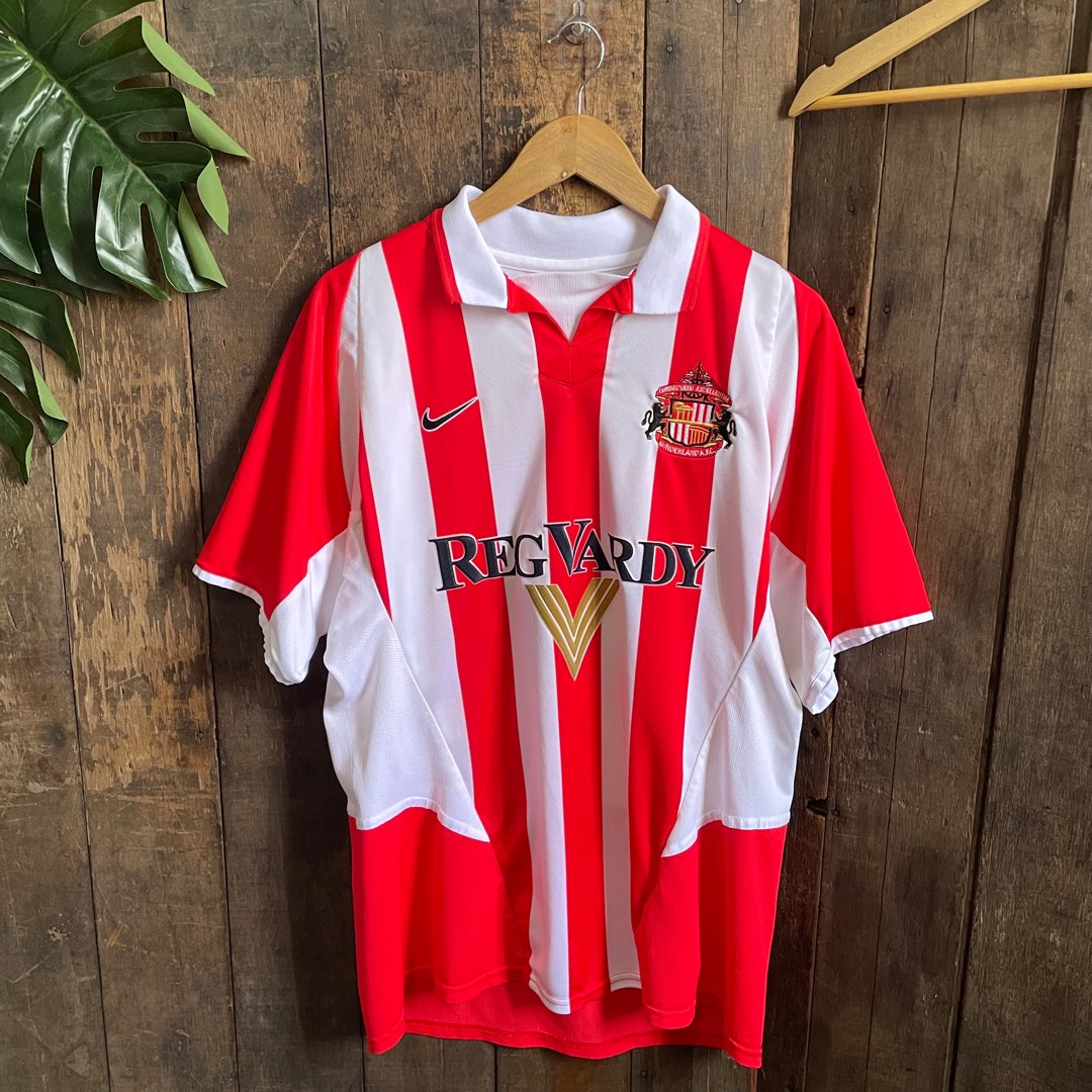 Vintage Sunderland home kit 2003/04 Jersey, Men's Fashion, Activewear ...