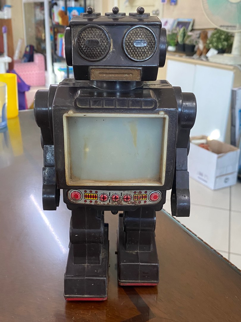 Vintage SUPER SPACE COMMANDER Robot B/O by S.H. Horikawa Japan 1960-70s ...