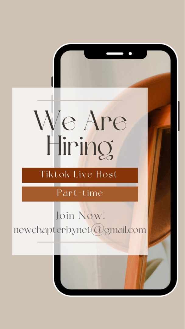 Tiktok Host, Announcements on Carousell