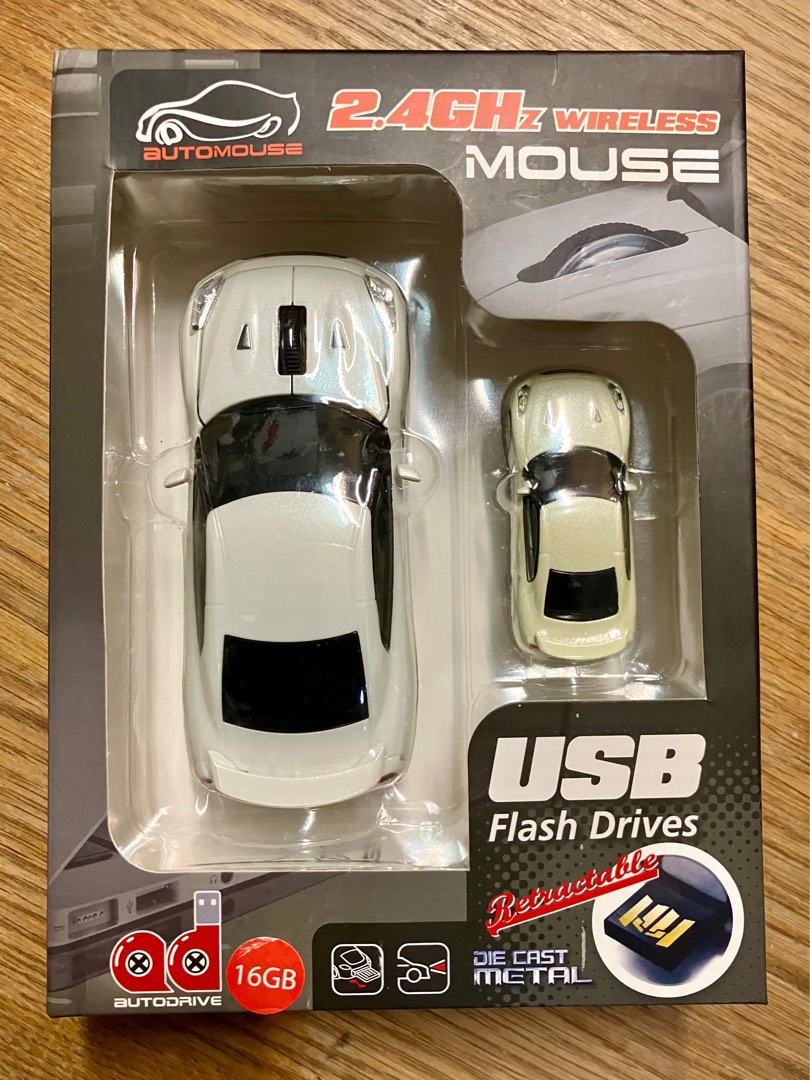 Welly Nissan GT-R R35 AutoMouse 2.4GHz Wireless Computer Mouse ...