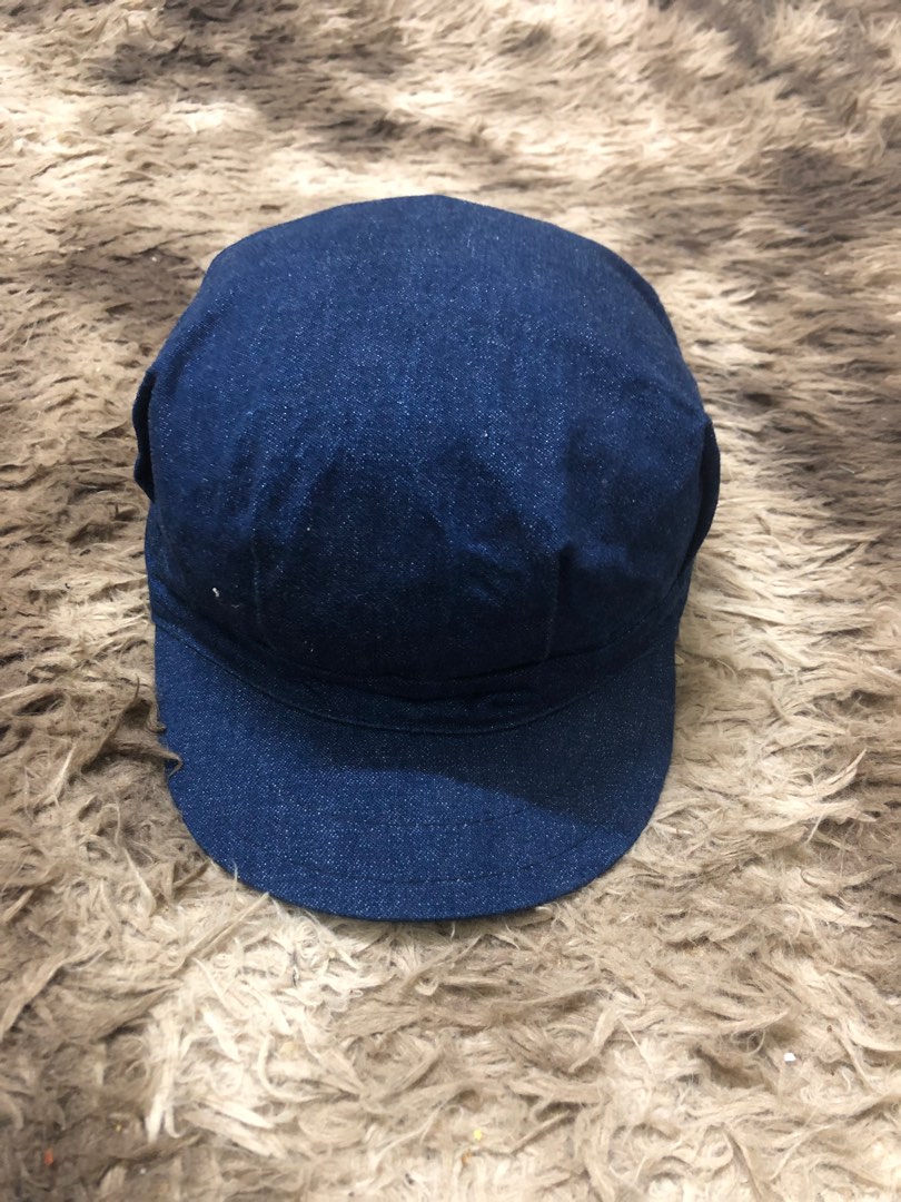 Workers Hat Blue Denim Brand Blacktop Motorcycle japan For Sales, Men's ...