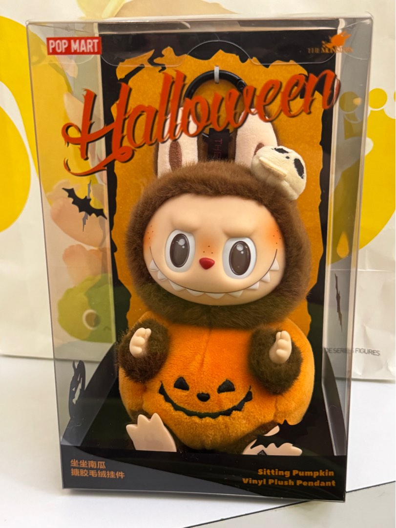 (WTT) PopMart Labubu Halloween Pumpkin, Hobbies & Toys, Toys & Games on ...