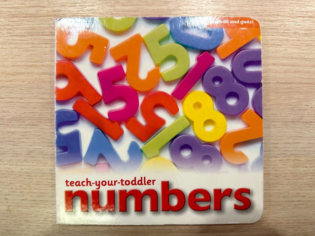 $38/2本/Numbers & Shapes/1-10數字+形狀書/teach your toddler/English book ...