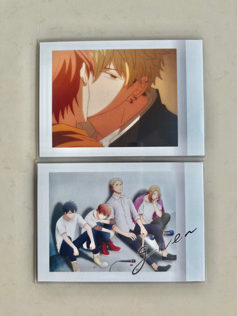 ギヴン Given被贈與的未來 拍立得 由紀 box特典 set, 興趣及遊戲, 收藏品及紀念品, 日本明星 - Carousell