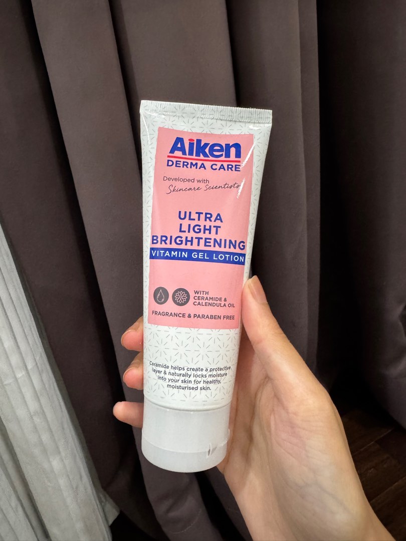 Aiken Ultra Light Brightening Vitamin Gel Body Lotion 100g, Beauty ...