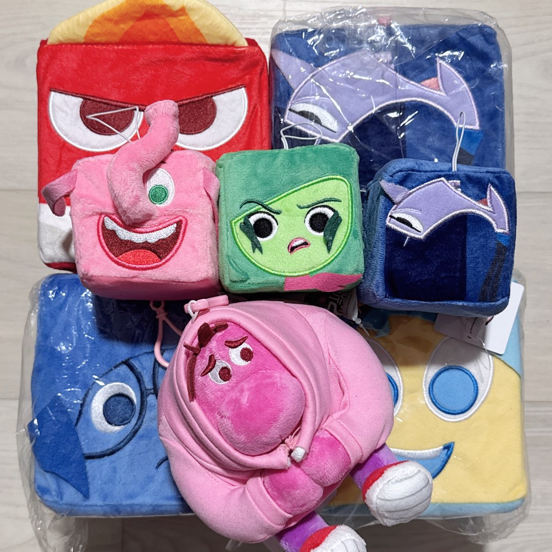 ️All for $30 ️CPCM x Inside Out 2 Merchandise | Square Cube Plush ...