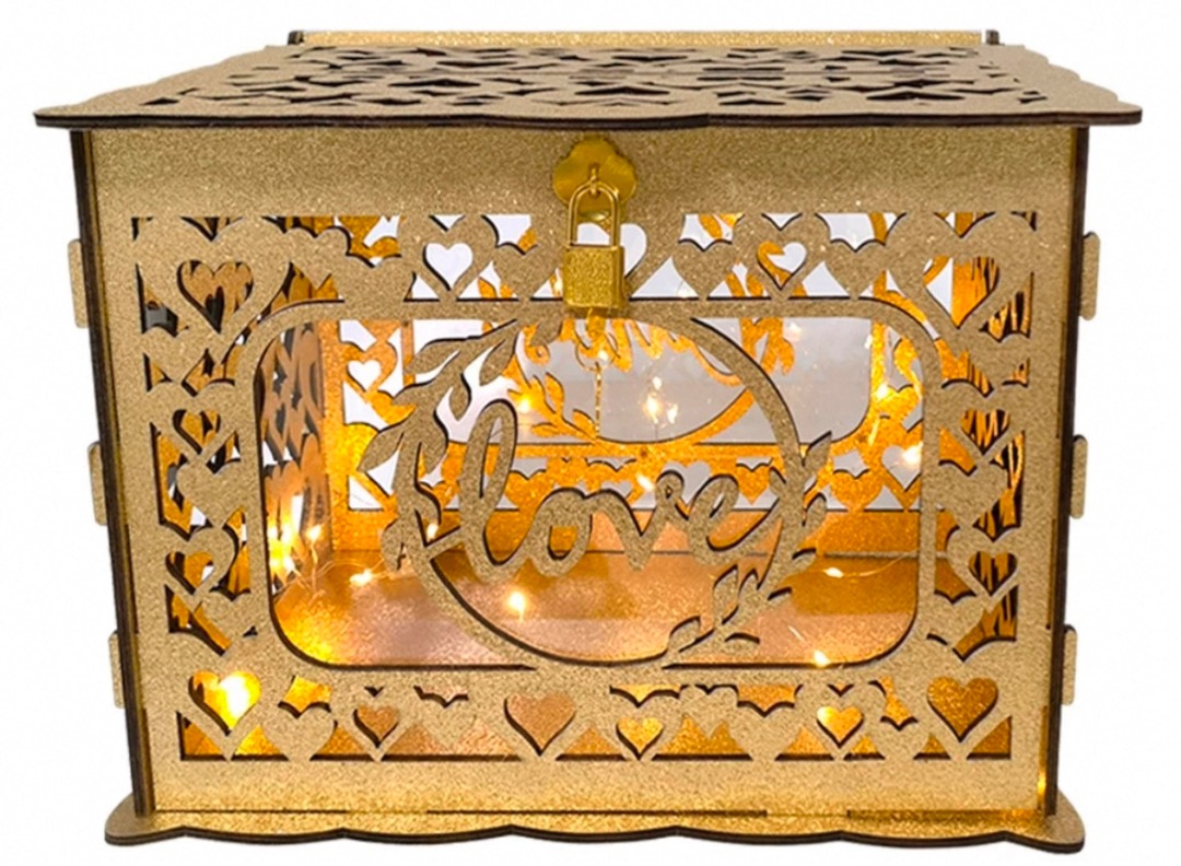 Ang pow box for Wedding reception, Hobbies & Toys, Stationery & Craft ...