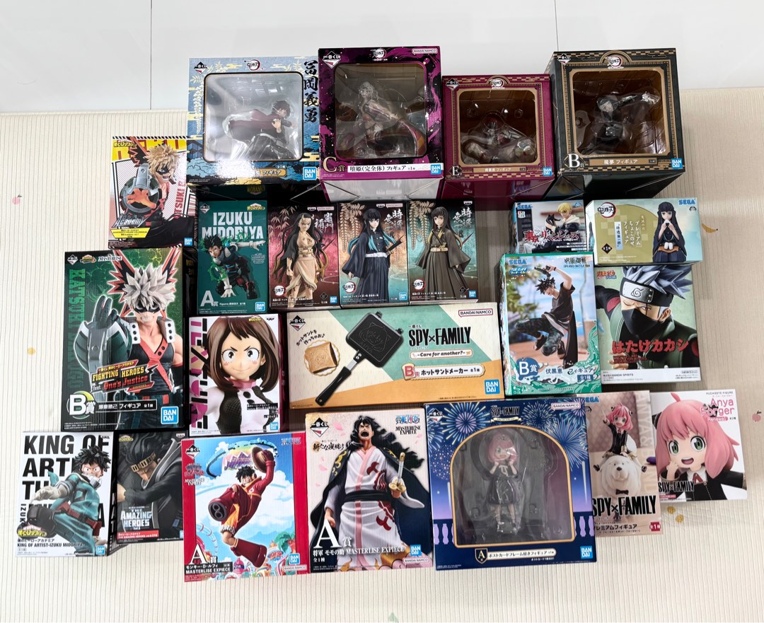 Anime Figurine Clearance - One Piece, My Hero Academia, Spy x Family ...