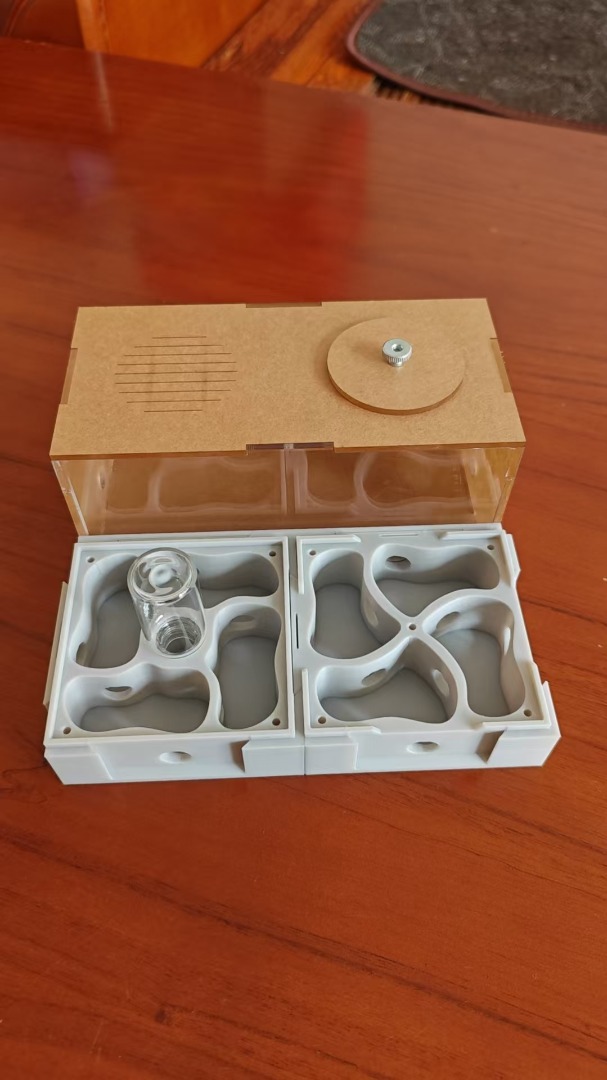 Ant Nest; Cube Module Flat Nest and outworld(Expendable Model); Built ...