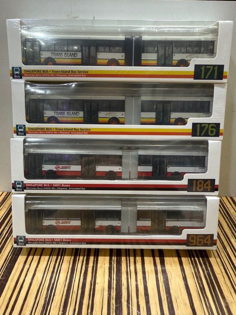 Arielle Models SG - Mercedes-Benz O405G Mk.1 (Hispano), Articulated Bus ...