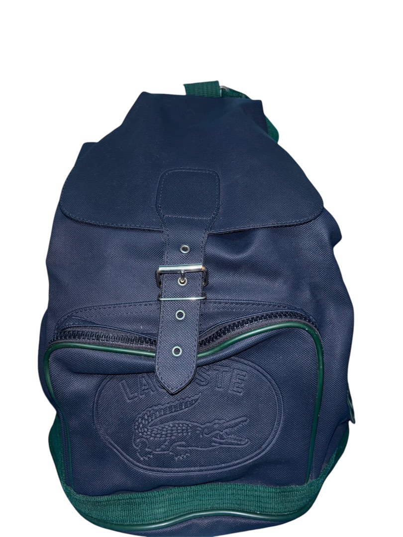 Authentic Lacoste Backpack, Women's Fashion, Bags & Wallets, Backpacks ...