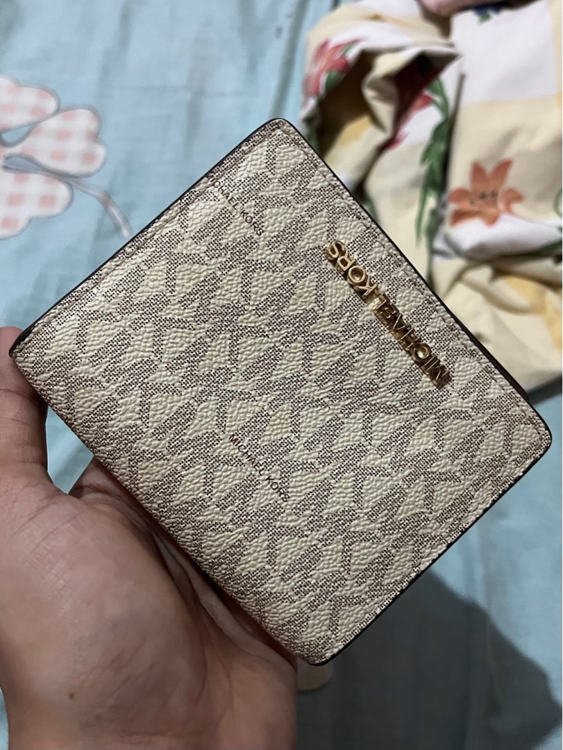 Authentic MK bifold wallet, Luxury, Bags & Wallets on Carousell