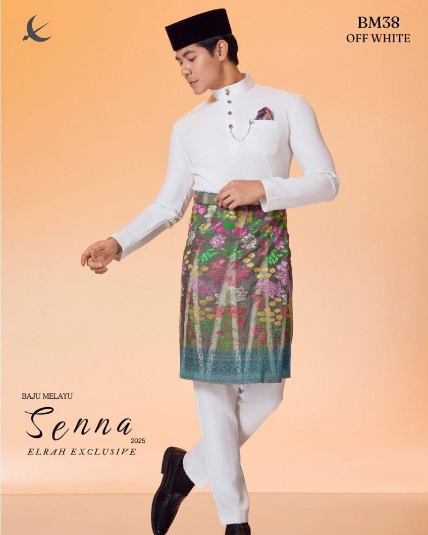 BAJU MELAYU SENNA 2025 (VERSION MERQEEN), Men's Fashion, Tops & Sets ...