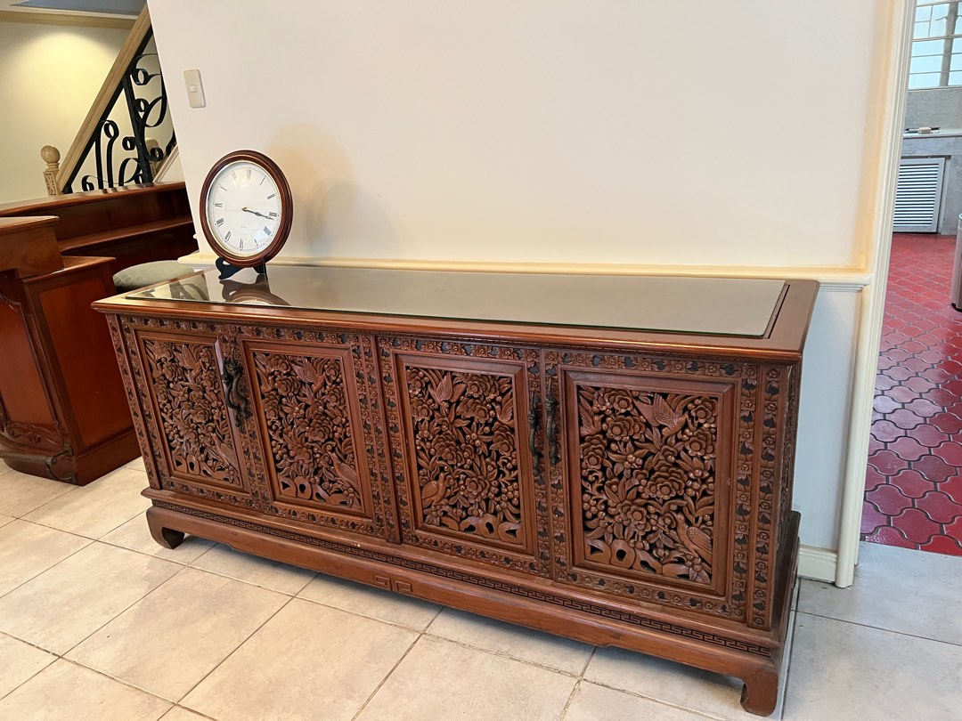 Beautifully Crafted Asian Vintage Consule Table, Furniture & Home ...