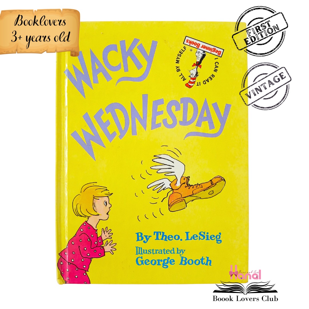 Beginner Books Wacky Wednesday Hardcover First Edition Vintage ...