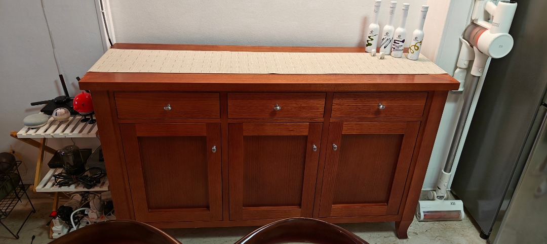 Beutiful solid wood dining buffet, Furniture & Home Living, Furniture ...