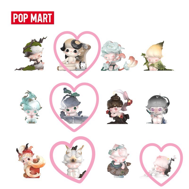 BNIF PopMart Dimoo World Stories In The Cup Series Figures - River ...