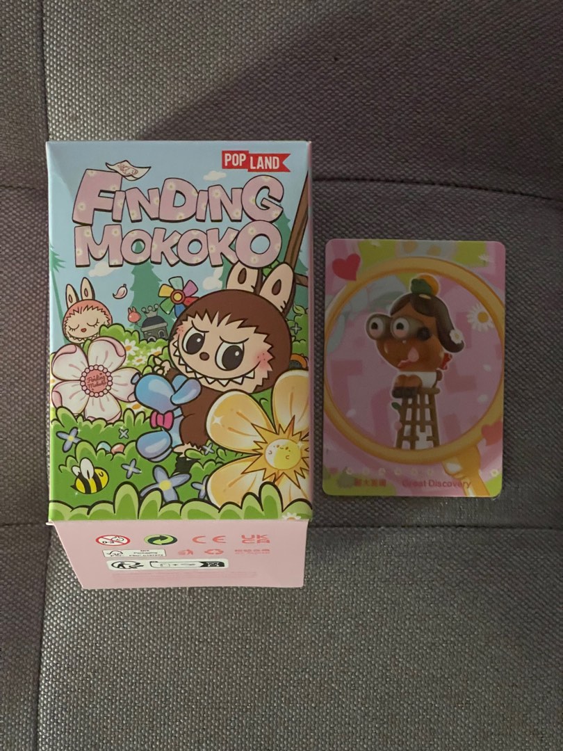 BNIF Popmart Finding Mokoko Crybaby, Hobbies & Toys, Toys & Games on ...