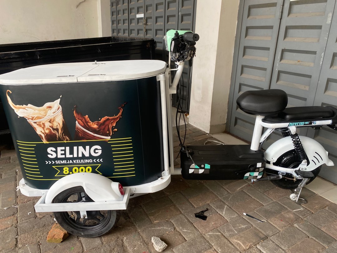 Booth sepeda listrik keliling, Motor di Carousell