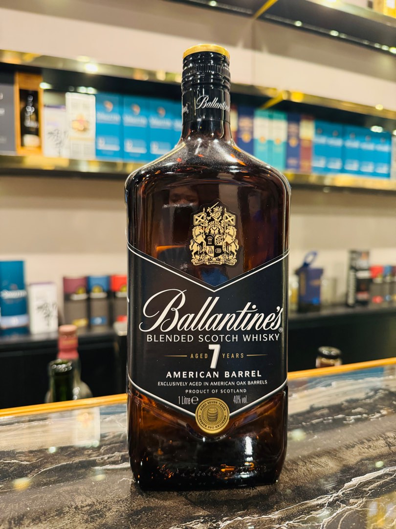 Botol Bekas Alkohol Ballantines Blended Scotch Whisky Black 1 liter ...
