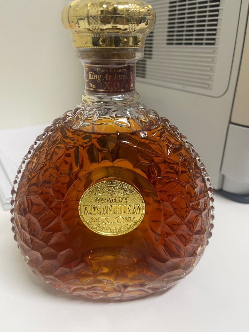 Brandy King Arthur XV Brandy X.O , Food & Drinks, Beverages on Carousell